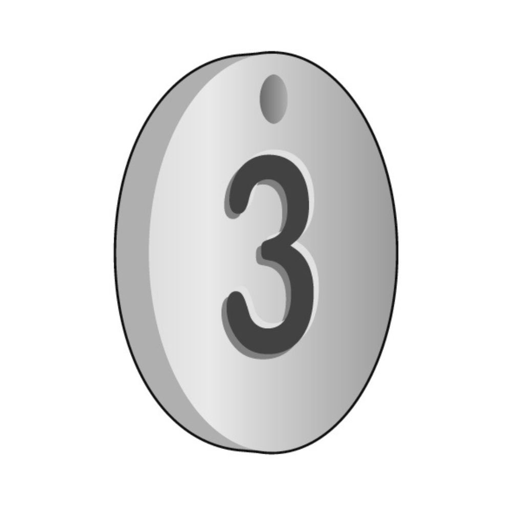 Probe Locker Number Key Fob – Locker Parts Direct